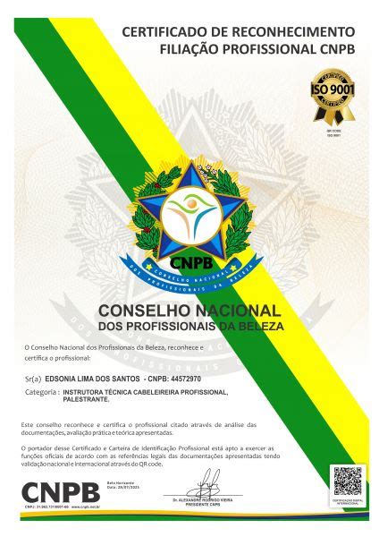 Edsonia Lima Dos Santos Cnpb Ofcial