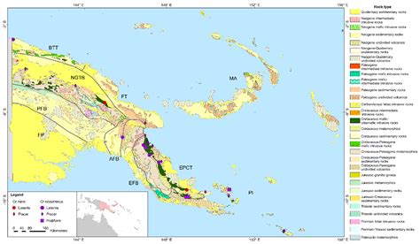 Owen Stanley Range Map