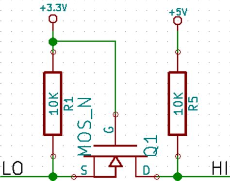 Mosfet Bidirectional Level Shifter Koblents Com