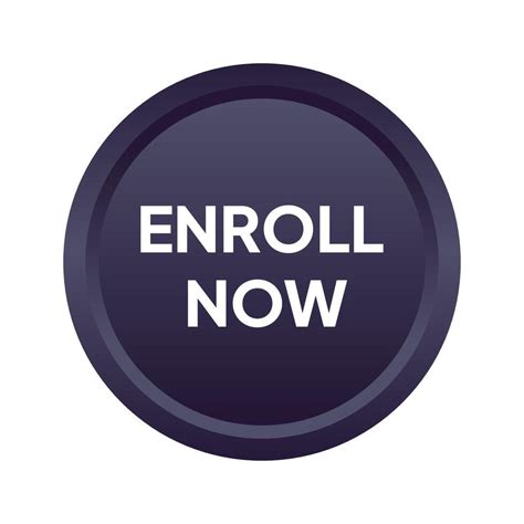 Enroll Now Button On A White Background 56641102 Vector Art At Vecteezy