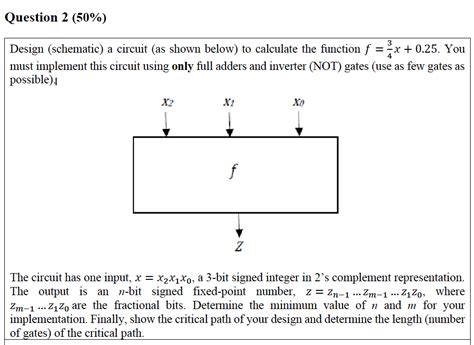 Design Schematic A Circuit As Shown Below To Chegg