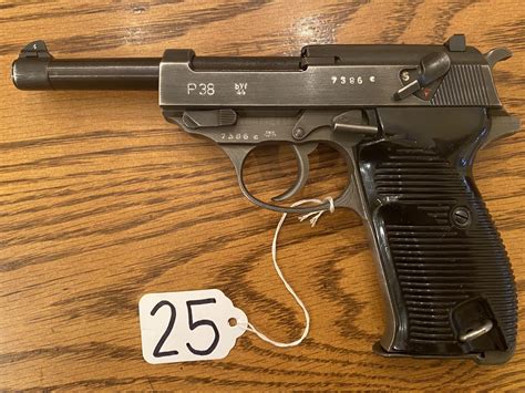 Wts 2 Ww2 German P38s Ac 43 Byf 44 Dual Tone And Walther Model 8