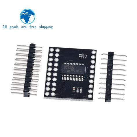 Tzt Mcp23017 Serial Interface Module Iic I2c Spi Mcp23s17 Bidirectional 16 Bit I O Expander Pins 