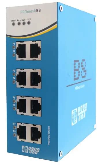 Promesh B8 8 Port Profinet And Ethernet Ip Managed Switch User Guide