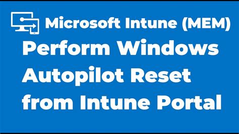Intune Autopilot Reset Pending At Richard Bridges Blog