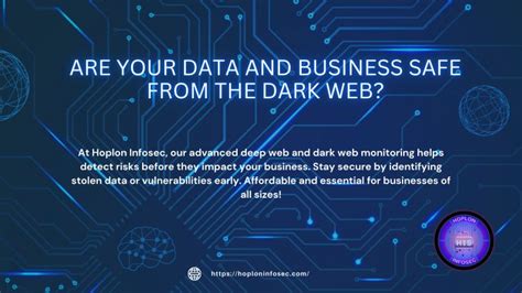 Hoplon Infosec On Linkedin Cyber Security Dark Monitoring Business Safe Data Protect