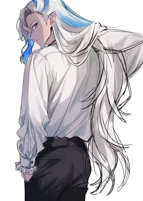 невиллет геншин Character Art Impact Sketches