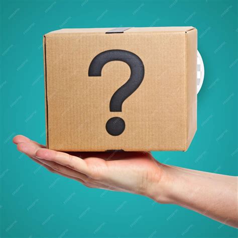 Premium Psd Hand Holding A Question Mark Box