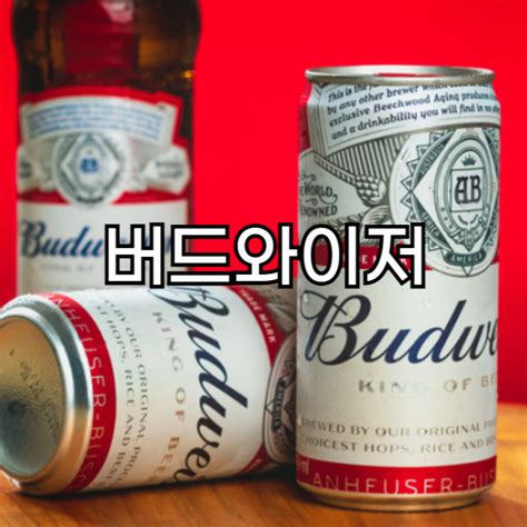 미국의 대표 맥주 브랜드 버드와이저 역사 특징 종류 인기 정보 알아보기