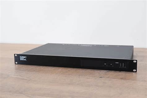 Qsc Q Sys Core 110f Network Analog I O Processor Church Reverb