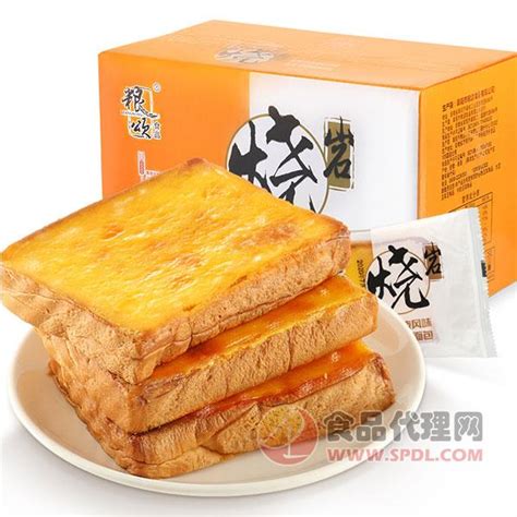 粮颂岩烧面包箱装 阜阳市粮颂食品有限公司 秒火食品代理网