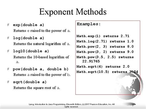 Chapter 4 Mathematical Functions Characters And Strings Liang