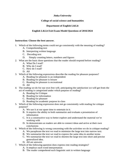 Dell Exit Exam Model Exam 2016 Pdf