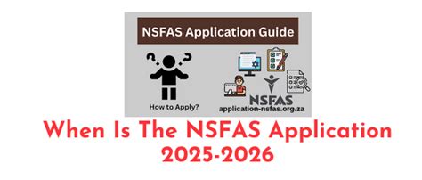 When Is The NSFAS Application Nsfas Org Za When Is The NSFAS Application Nsfas Org Za