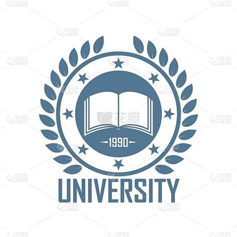 学校的彩色标志