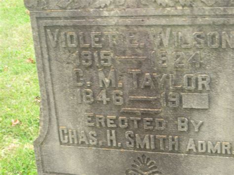 Violet E Wilson 1915 1924 Find A Grave Memorial