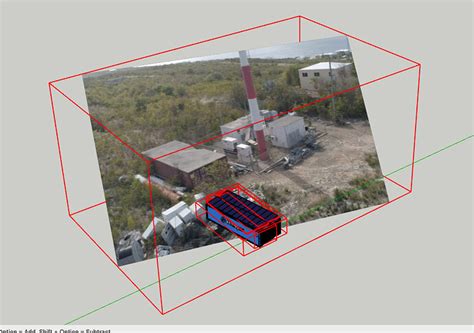 objects have red bounding boxes around them even on exported images
