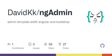 Github Davidkkngadmin Admin Template Width Angular And Bootstrap