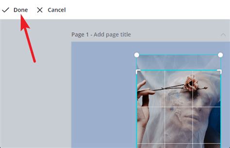 How To Crop A Photo In Canva