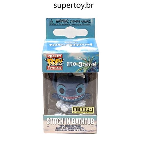 Funko Pop Keychain Disney Lilo Stitch Stitch In Bathtub Shopee Philippines