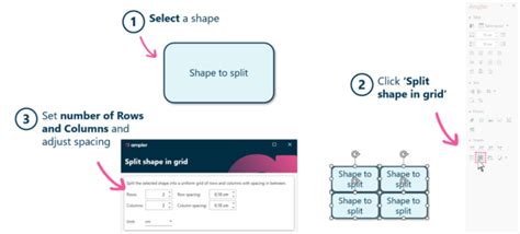 Split A Shape Into More Shapes Ampler