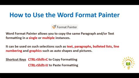 What Is Format Painter Word At Erminia Heavner Blog