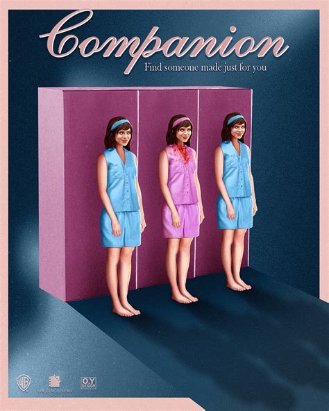 Companion 2025 Alternative Movie Poster Poster By Omer Yahni