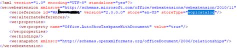word addin is not auto loading in word online with custom wopi host