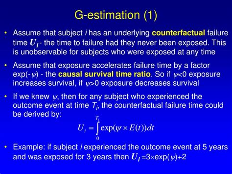 Ppt Applications Of G Estimation Using A New Stata Command Powerpoint Presentation Id2626458
