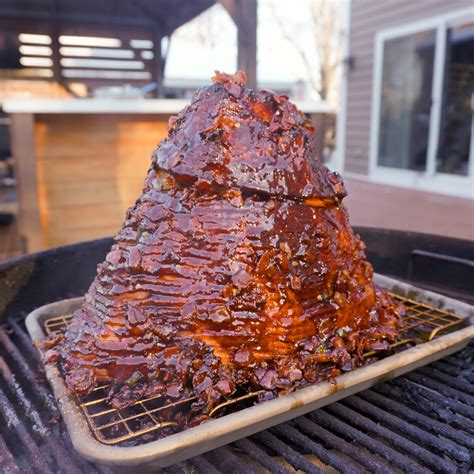 Maple Bourbon Ham Grillin With Dad