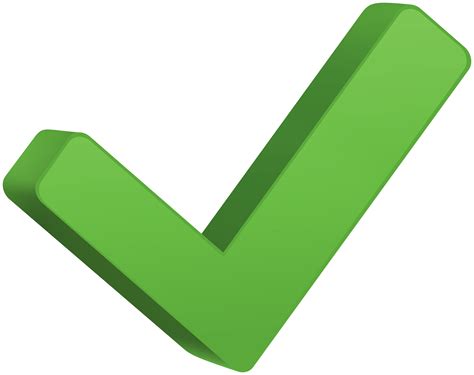 Green Check Mark In Box Great PowerPoint ClipArt For