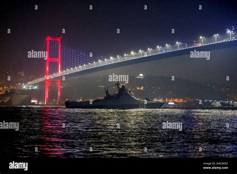 The Russian Navys Bykov Class Corvette Dmitry Rogachev Sails Through