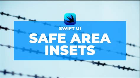 Safe Area Insets Swiftui Ios Youtube