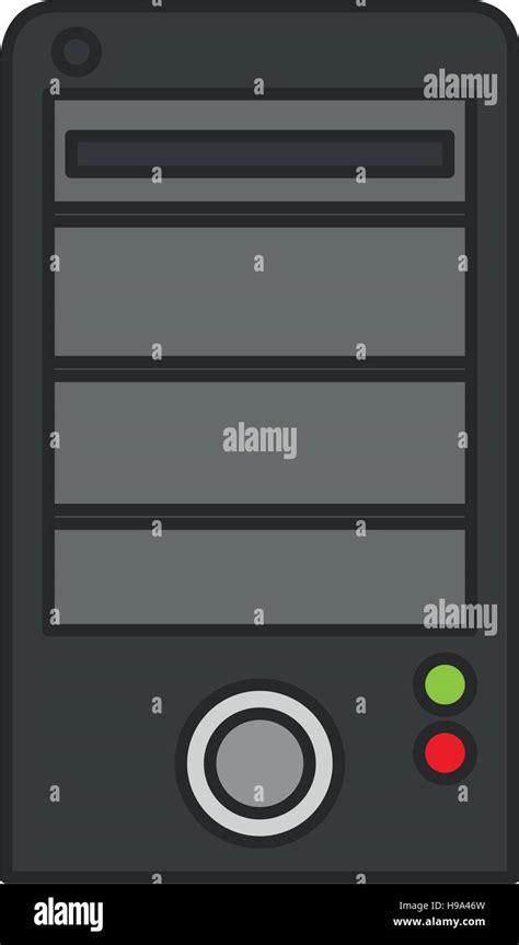 Isolated Cpu Design Stock Vector Image Art Alamy