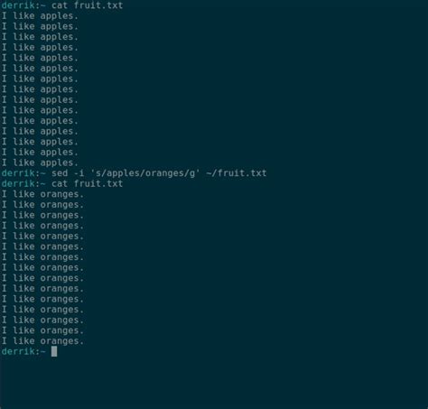 Linux Replace Text String In File Guide