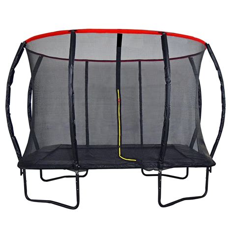 Funjump Outdoor 6x9ft Rectangular Trampoline With Safety Enclosure China Indoor Rectangular