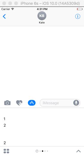 Autolayout Ios 10 Messages Extension Wrong Layout When Using