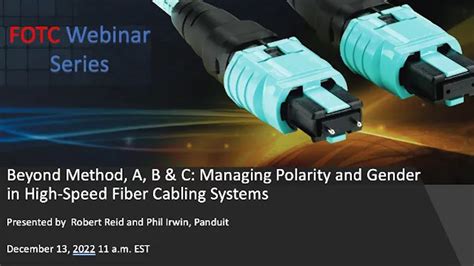 Managing Polarity And Gender In 16 24 Mpo Fiber Cabling Systems Cabling Installation And Maintenance