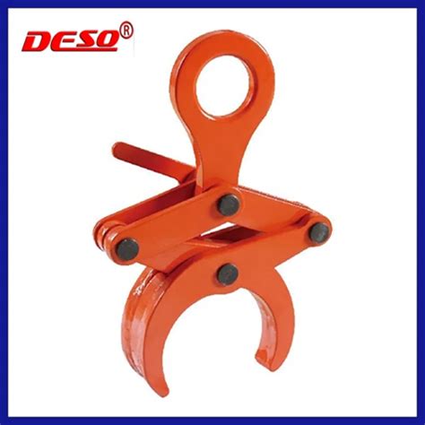 Heavy Duty Horizontal Scissor Lifting Clamp For Round Stocks Or Pipe Grabbing Round Stock Grab