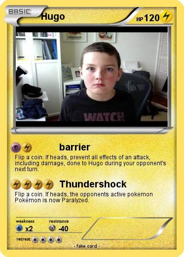 Pokémon Hugo 892 892 Barrier My Pokemon Card