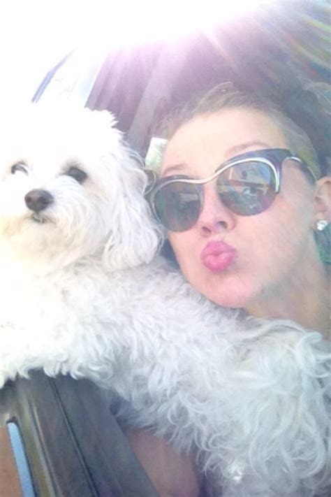 Mama And Poochie Maltese Face Mama