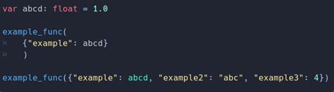 Godot Code Editor Incorrectly Colors Inline Dictionary When Declared In Function Call · Issue