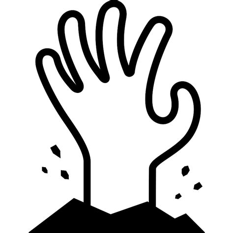 Dead Hand 4 Vector Svg Icon Svg Repo