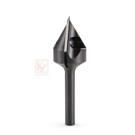 High Precision Degree V Sharp CNC Slotting Router Bit