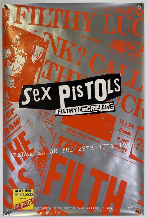 Lot 126 The Sex Pistols Poster Collection