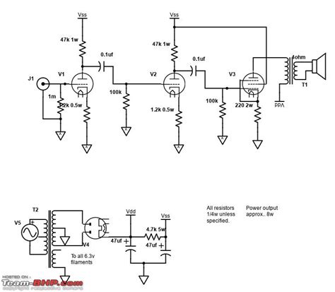 Diy Building A Vacuum Tube Amplifier Team Bhp