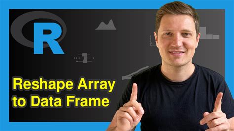 Convert Array To Data Frame In R Example Reshape And Transform Class