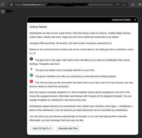 Bug Dashboard Builder Displayed When Lock Down Dashboard Enabled Hubitat Dashboard Hubitat
