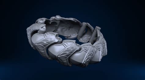 3d File Dragon Bracelet 🐉 ・3d Printing Idea To Download・cults