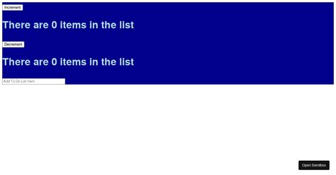Context Api Codesandbox